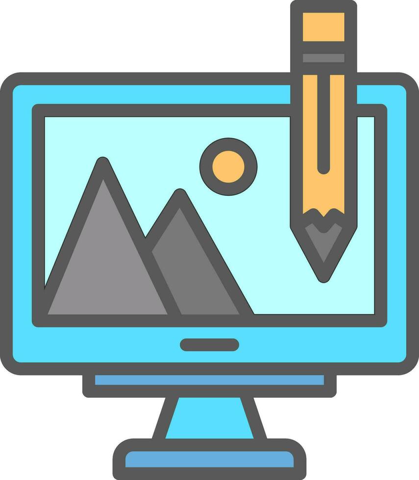 Digital Art Vector Icon Design 27377309 Vector Art at Vecteezy