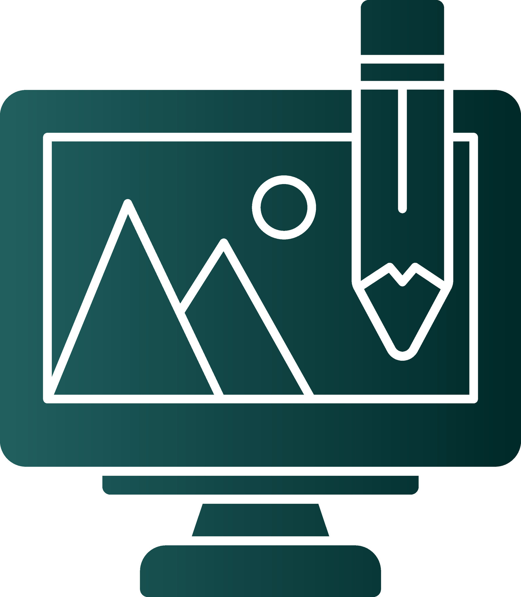 Digital Art Vector Icon Design 27377560 Vector Art at Vecteezy