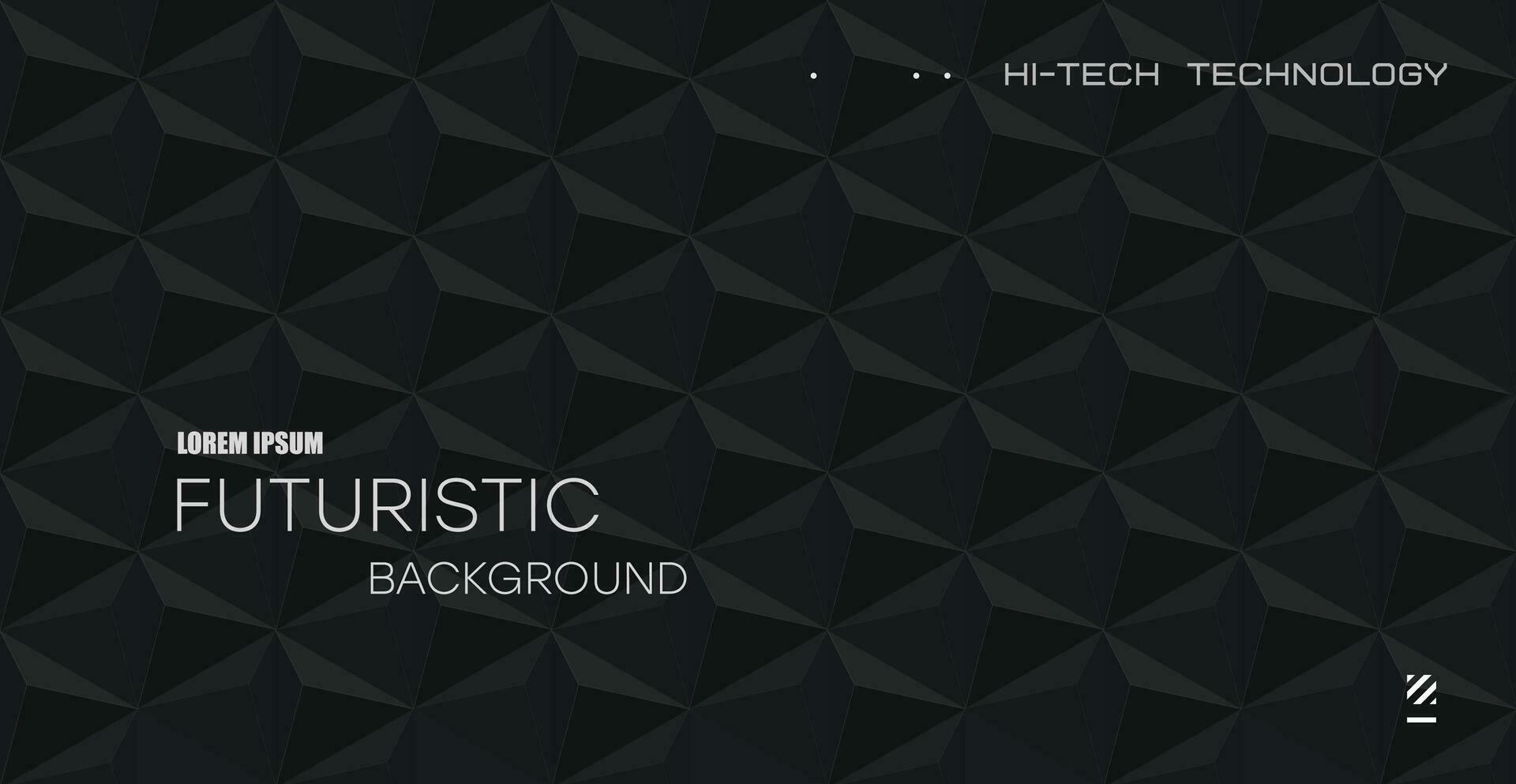 3d pattern in the form of pyramids. Abstract composition of dark ...