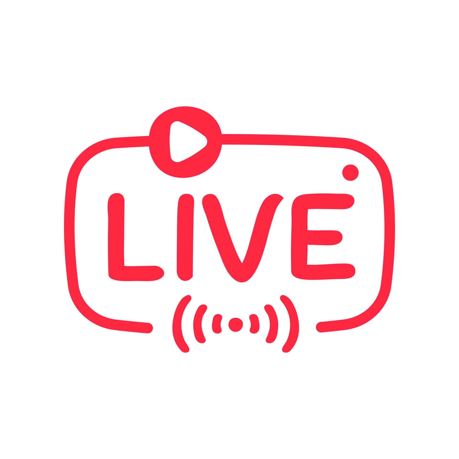 social media live broadcast icon streaming video online meeting ... social media live broadcast icon streaming video online meeting ...