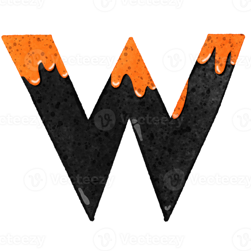 alphabet letters W 27380189 PNG