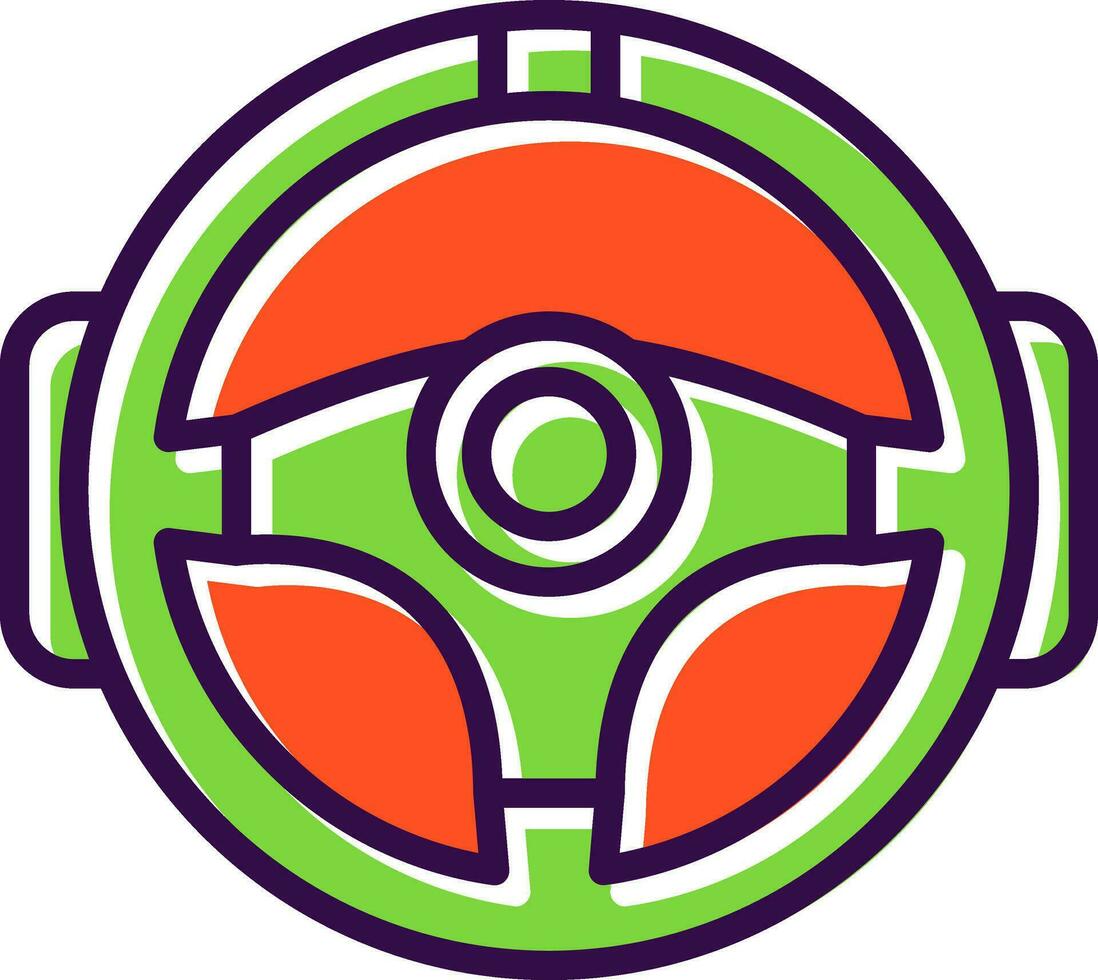 Steering Wheel Vector Icon Design 27383128 Vector Art at Vecteezy