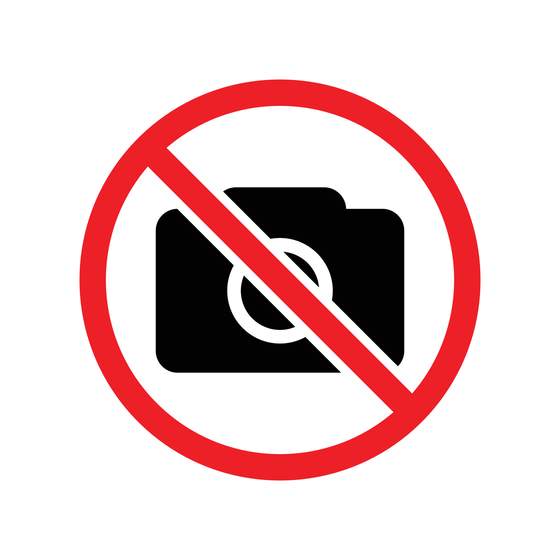 No Photography Sign, Do Not Capture Photo, Red Signal For Photographer, Restricted Area, No ...