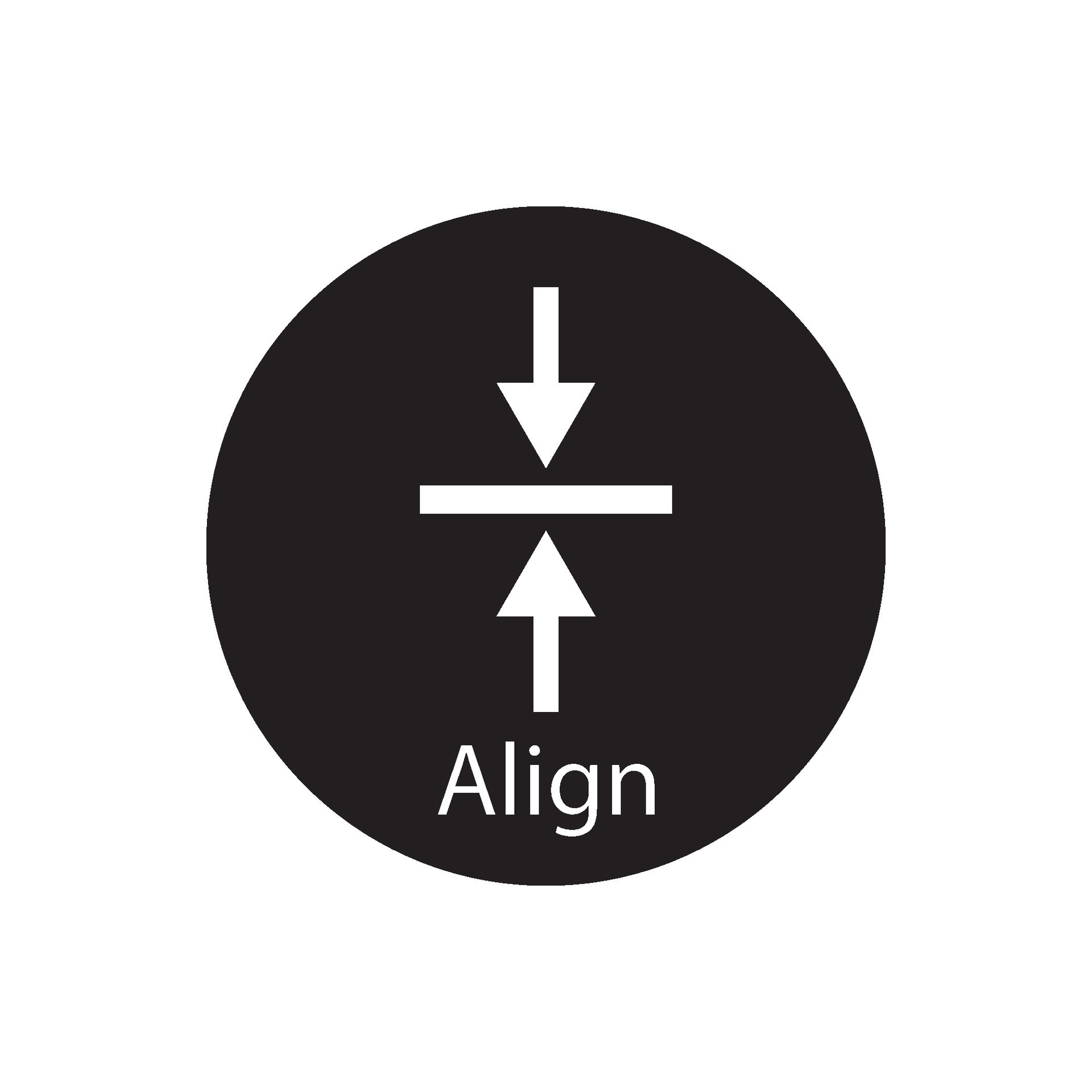 aligned icon vector 27385784 Vector Art at Vecteezy