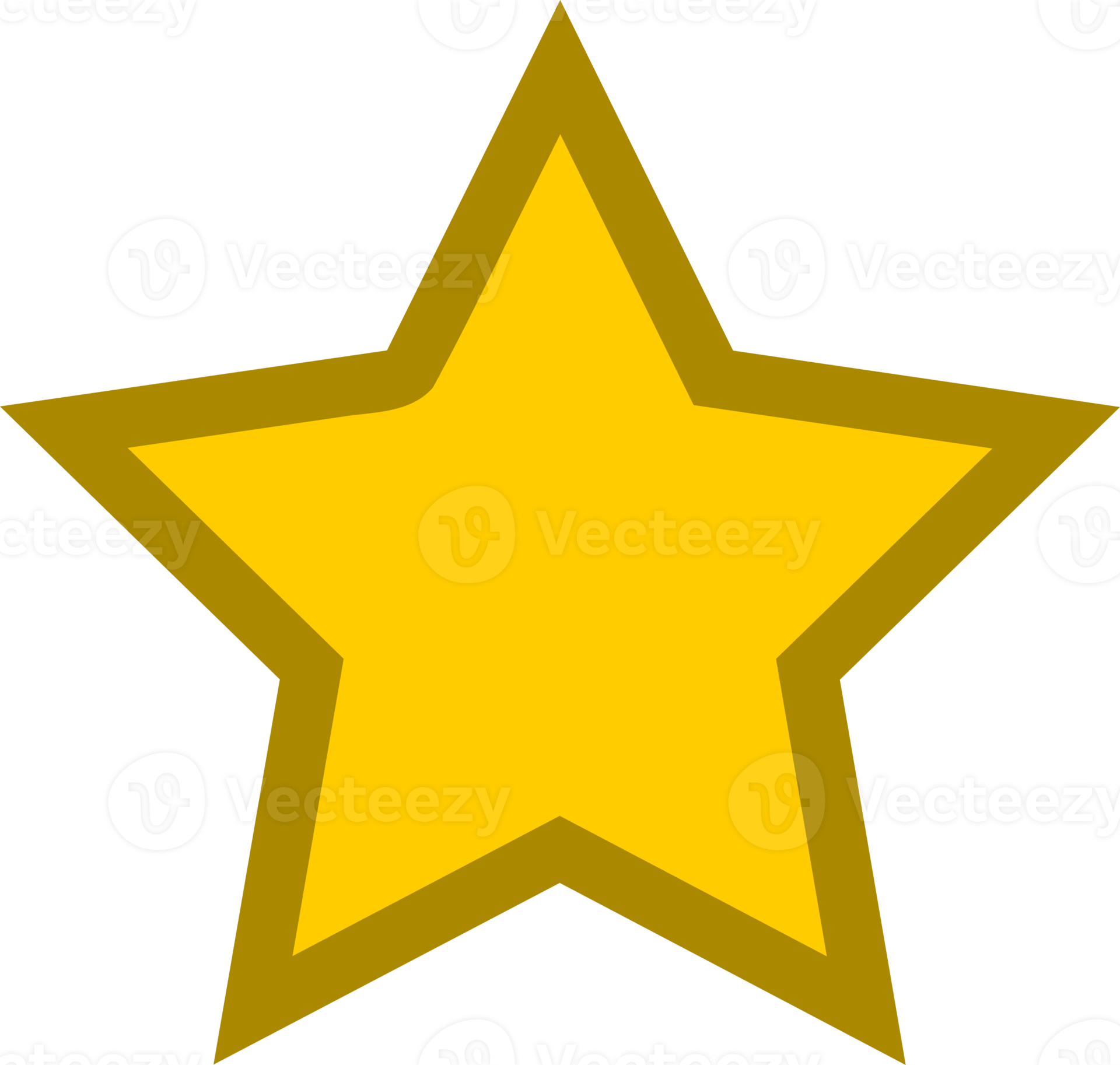 cute yellow star doodle icon 27388530 PNG