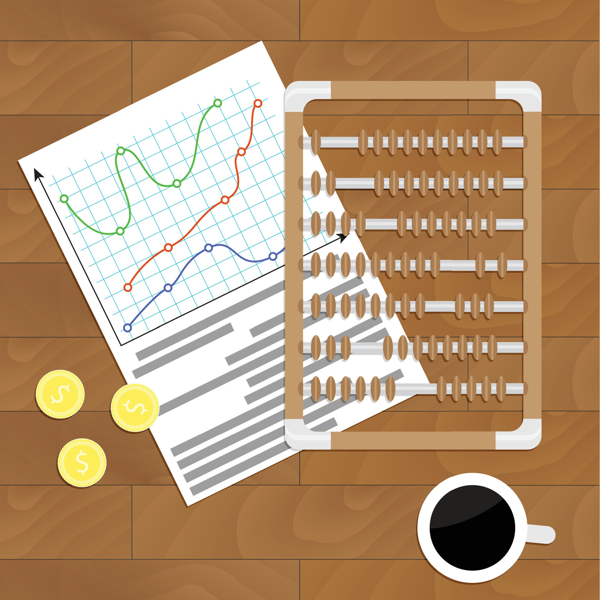 Assume statistics vector. Presentation infochart data, illustration of ...