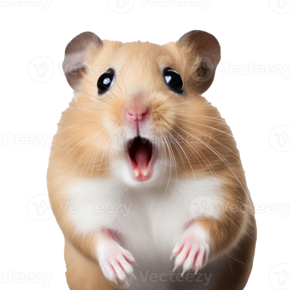 Surprised Hamster With Huge Eyes 27395226 Png