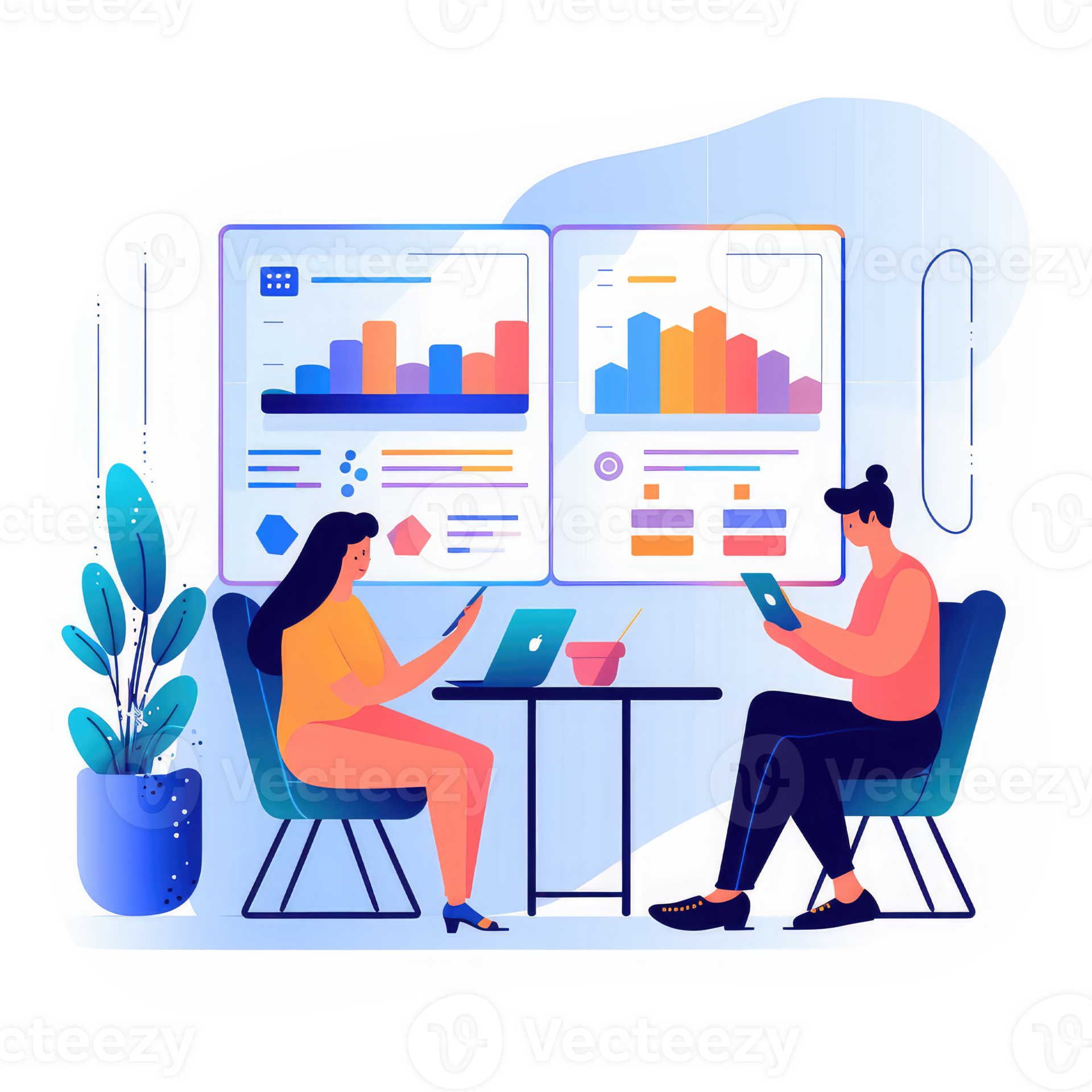 conversation programming data analysis whiteboard, chart, computer ...