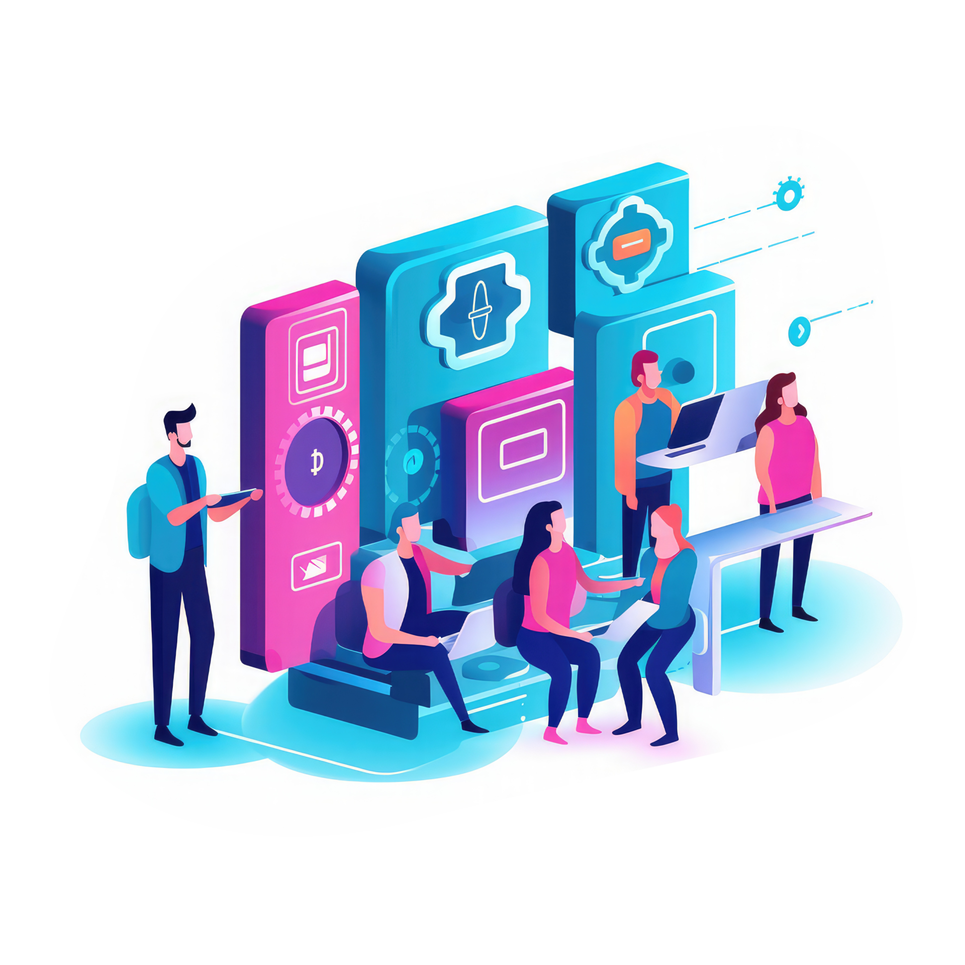Software Development Team AI Generated 27396229 PNG software-development-team-ai-generated-27396229-png