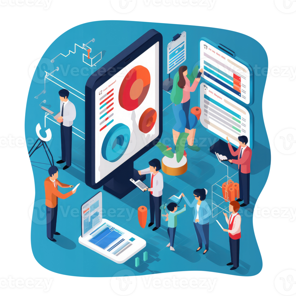 improving performance using analytics . AI Generated 27396323 PNG improving performance using analytics . AI Generated 27396323 PNG