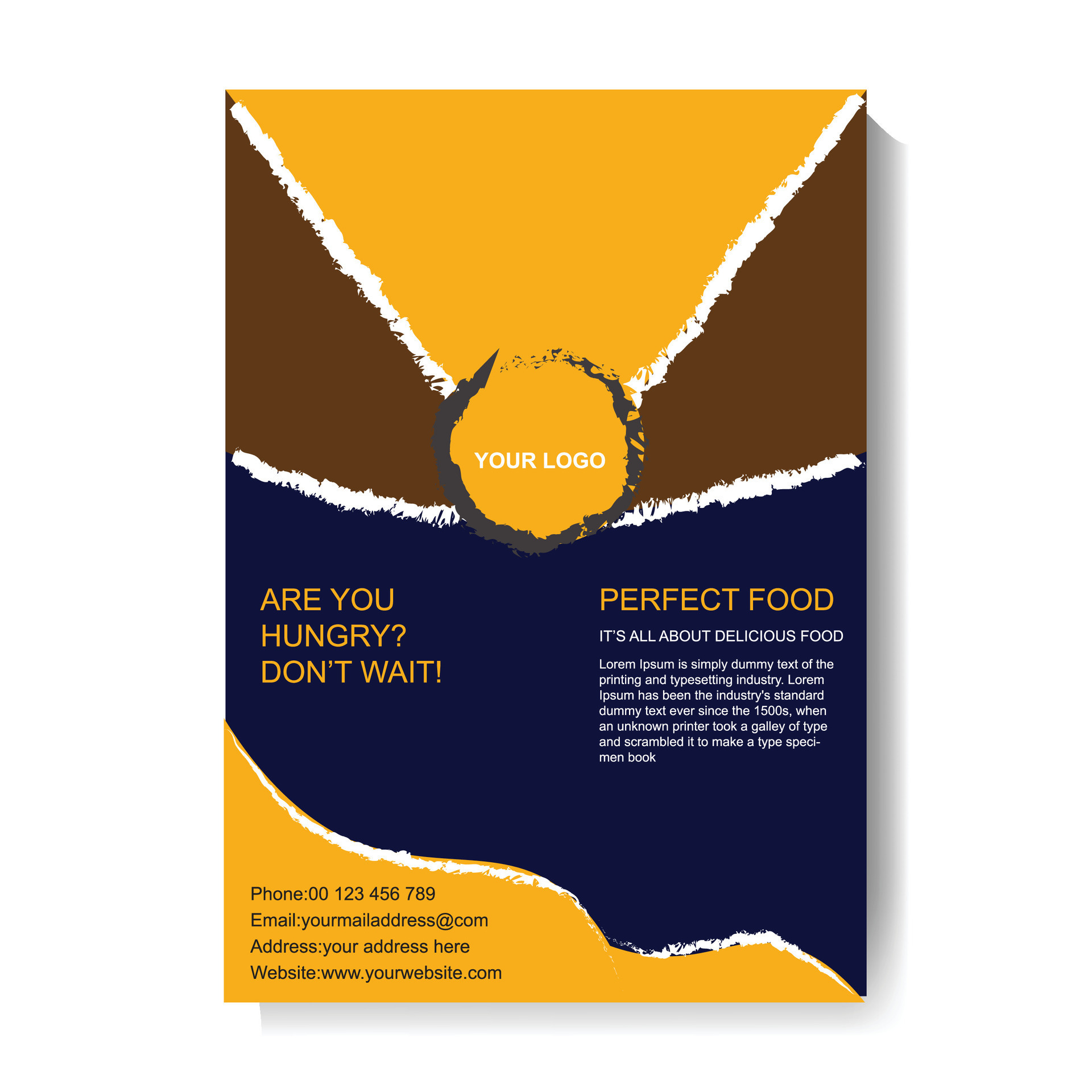 Restaurants Food Menu card Design 27418638 Vector Art at Vecteezy