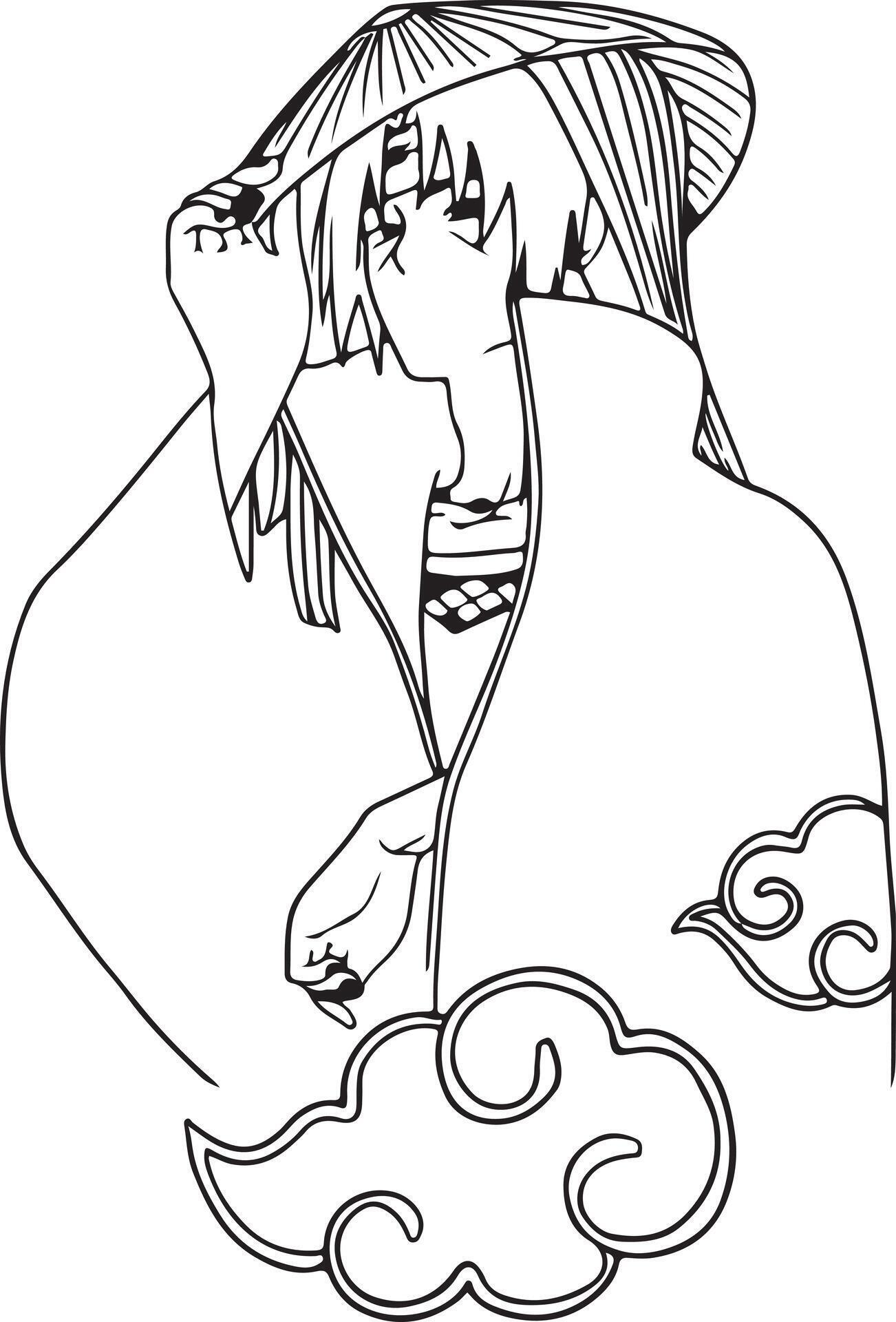 Anime Line Art Anime Charactercartoon 27423700 Vector Art At Vecteezy