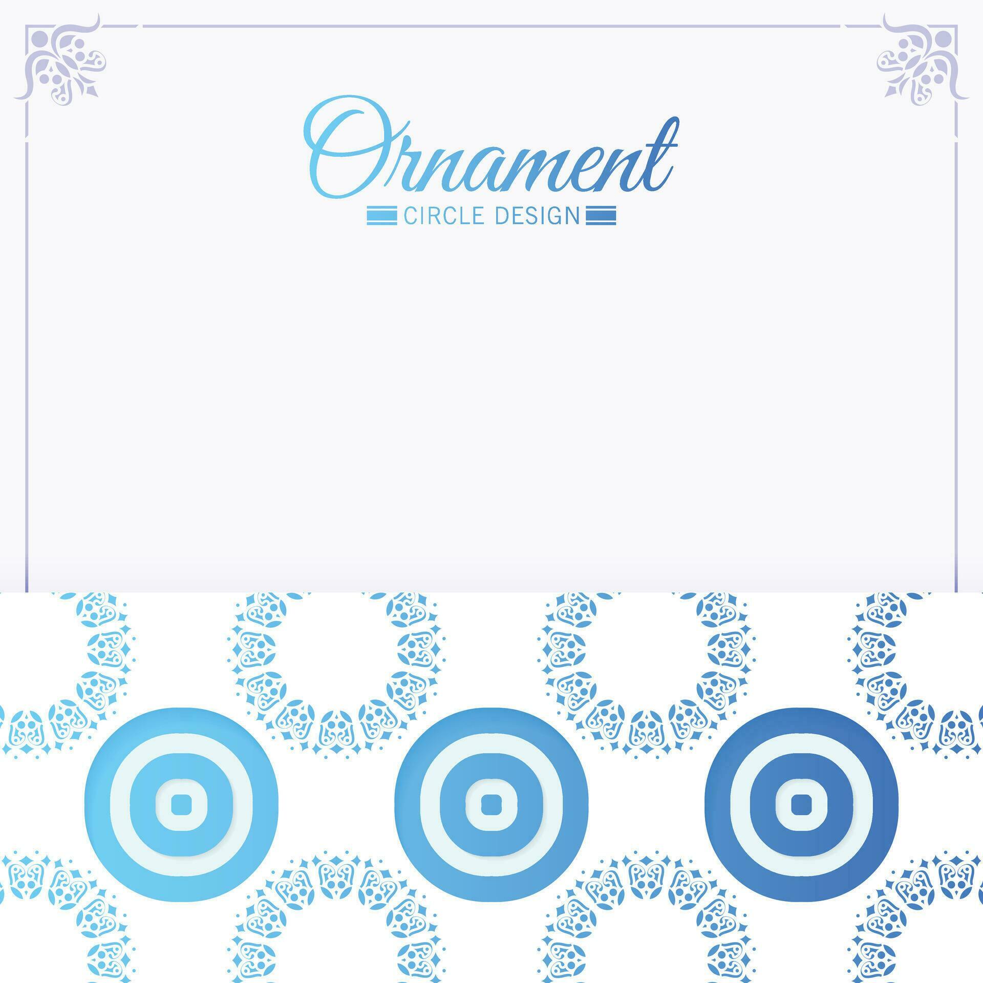 blue circle border pattern background 27423989 Vector Art at Vecteezy