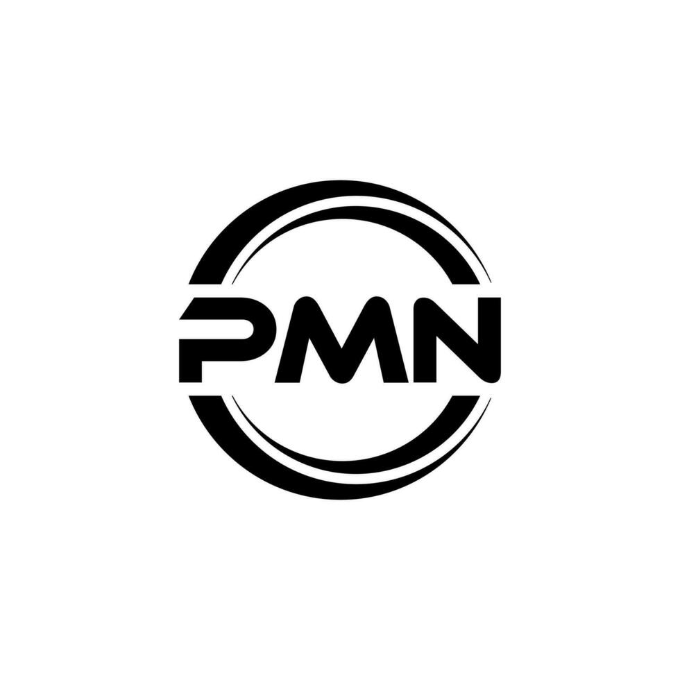 pmn logo diseño, inspiración para un único identidad. moderno elegancia y creativo diseño ...