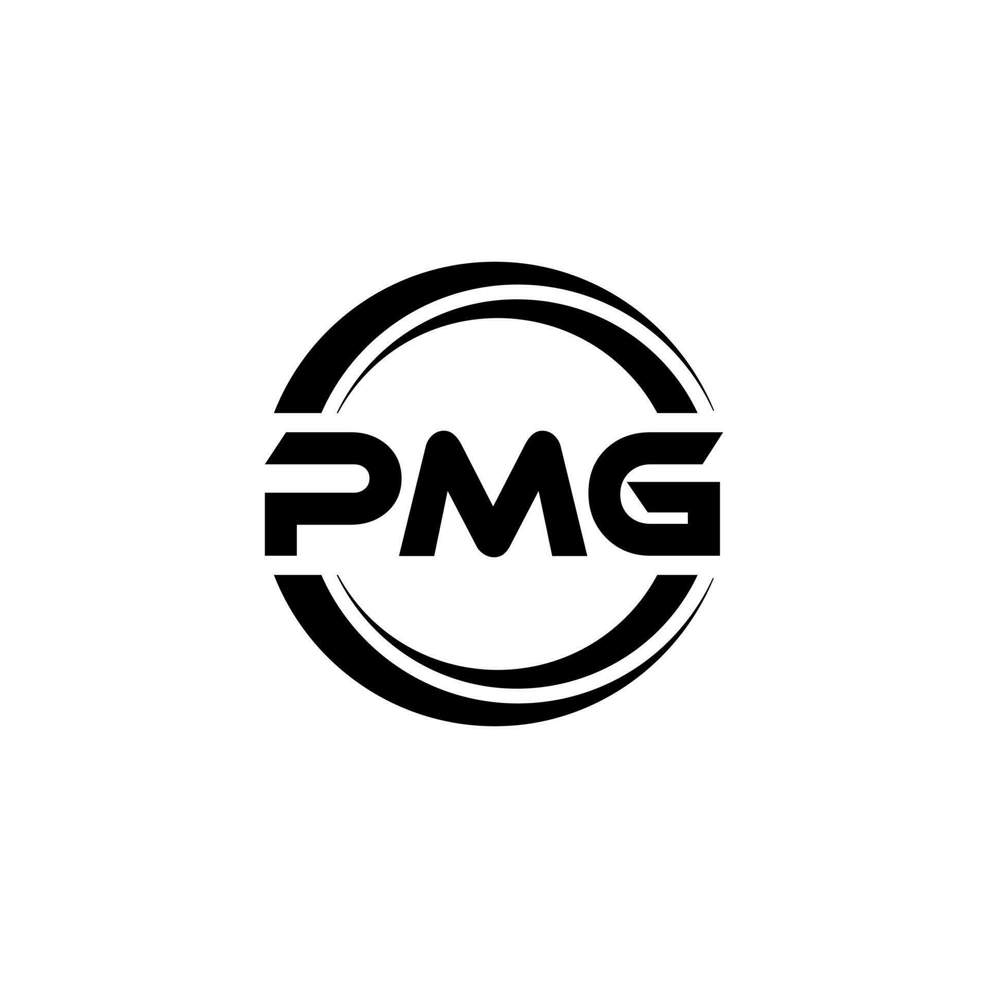 PMG Logo Design, Inspiration for a Unique Identity. Modern Elegance and Creative Design ...