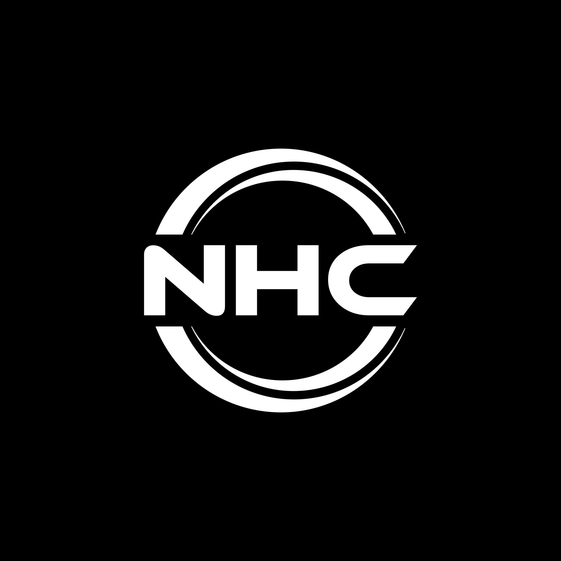 NHC Logo Design, Inspiration for a Unique Identity. Modern Elegance and Creative Design ...