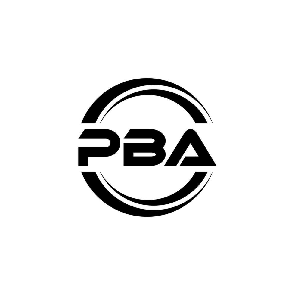 PBA Logo Design, Inspiration for a Unique Identity. Modern Elegance and Creative Design ...