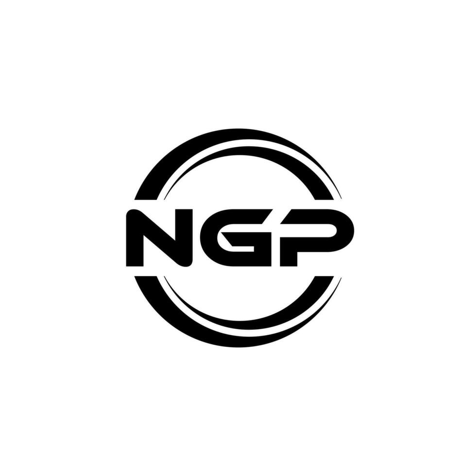 ngp logo diseño, inspiración para un único identidad. moderno elegancia y creativo diseño ...