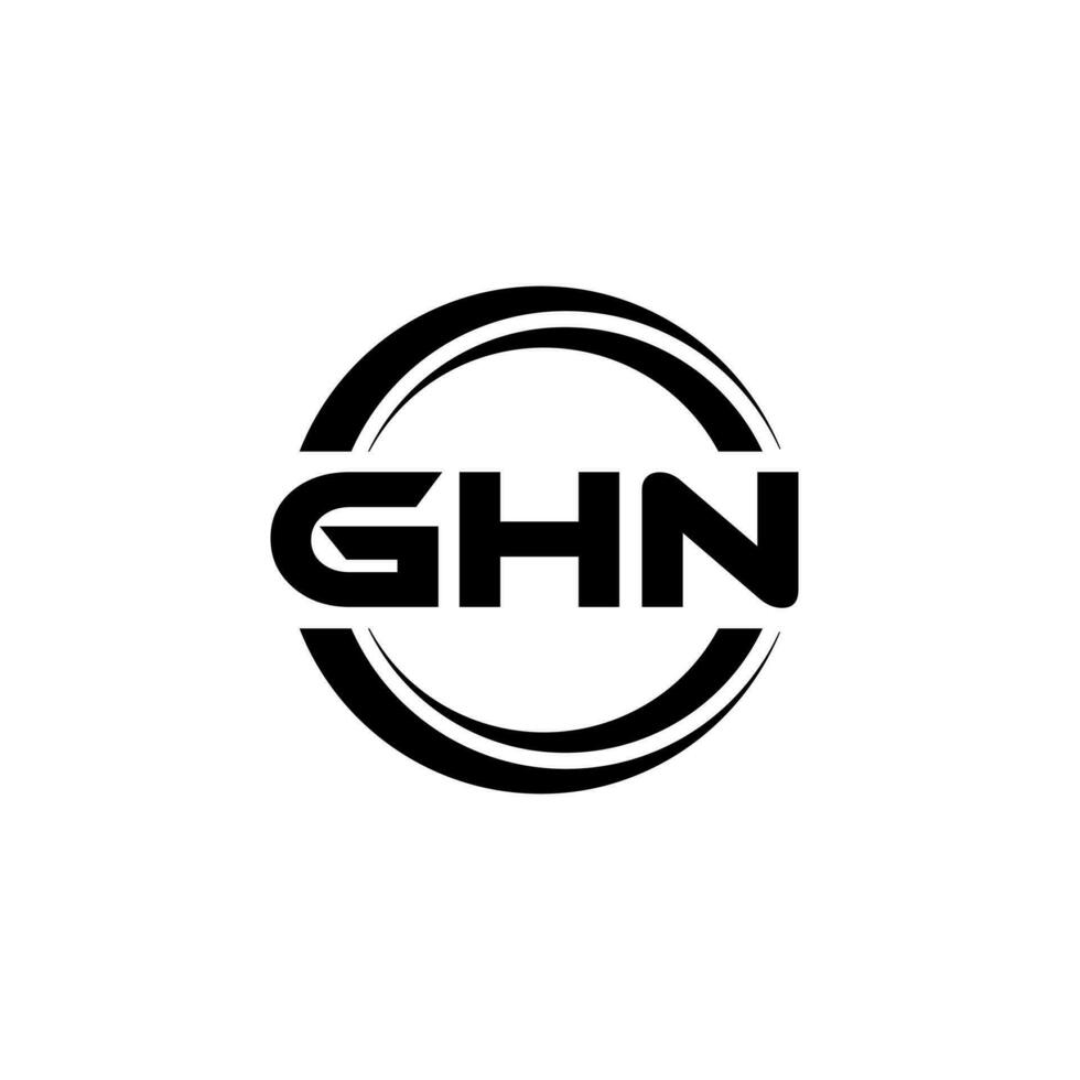 GHN Logo Design, Inspiration for a Unique Identity. Modern Elegance and Creative Design ...