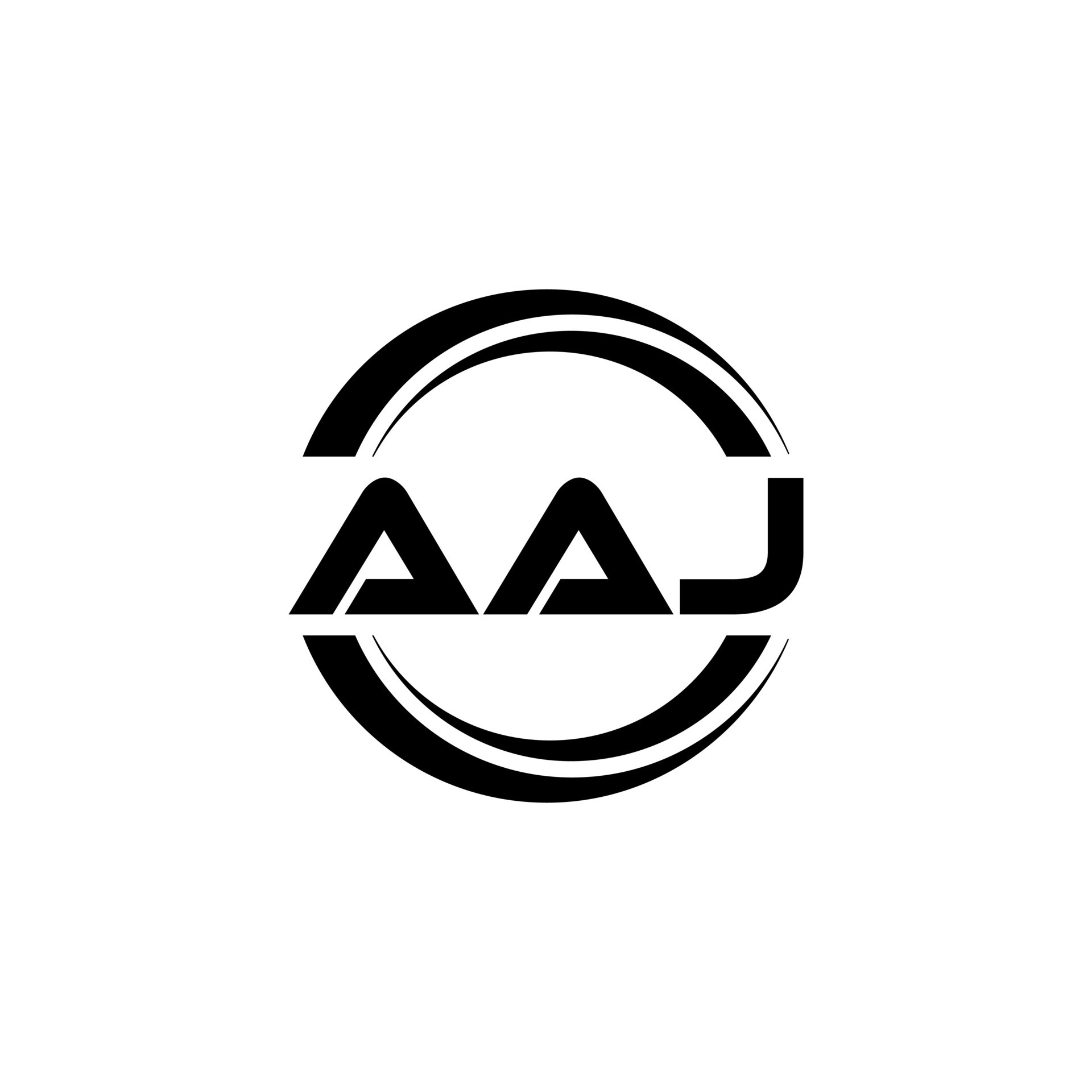 AAJ Logo Design, Inspiration for a Unique Identity. Modern Elegance and Creative Design ...