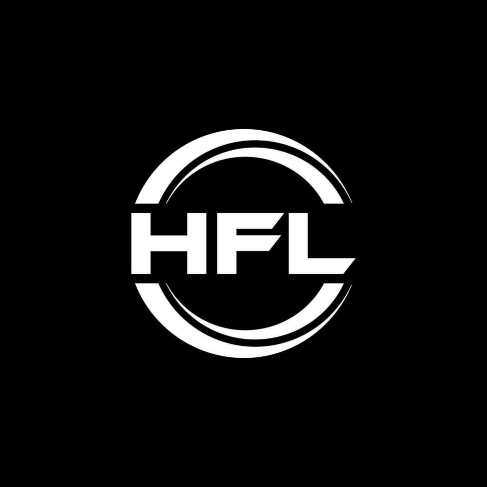 HFL logo diseño, inspiración para un único identidad. moderno elegancia y creativo diseño ...