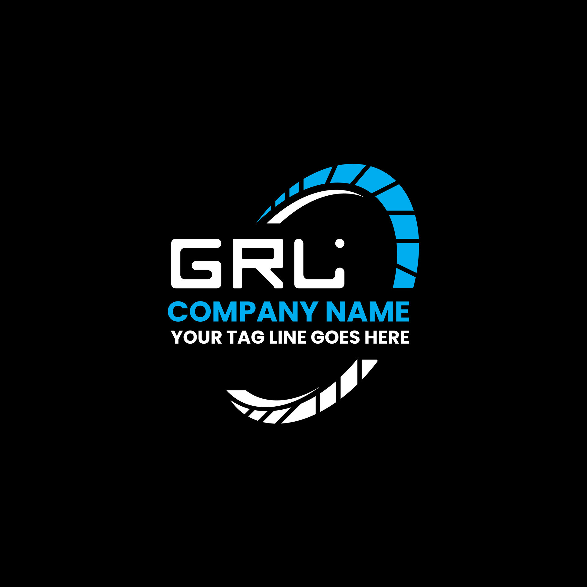 grl letra logo creativo diseño con vector gráfico, grl sencillo y moderno logo. grl lujoso ...