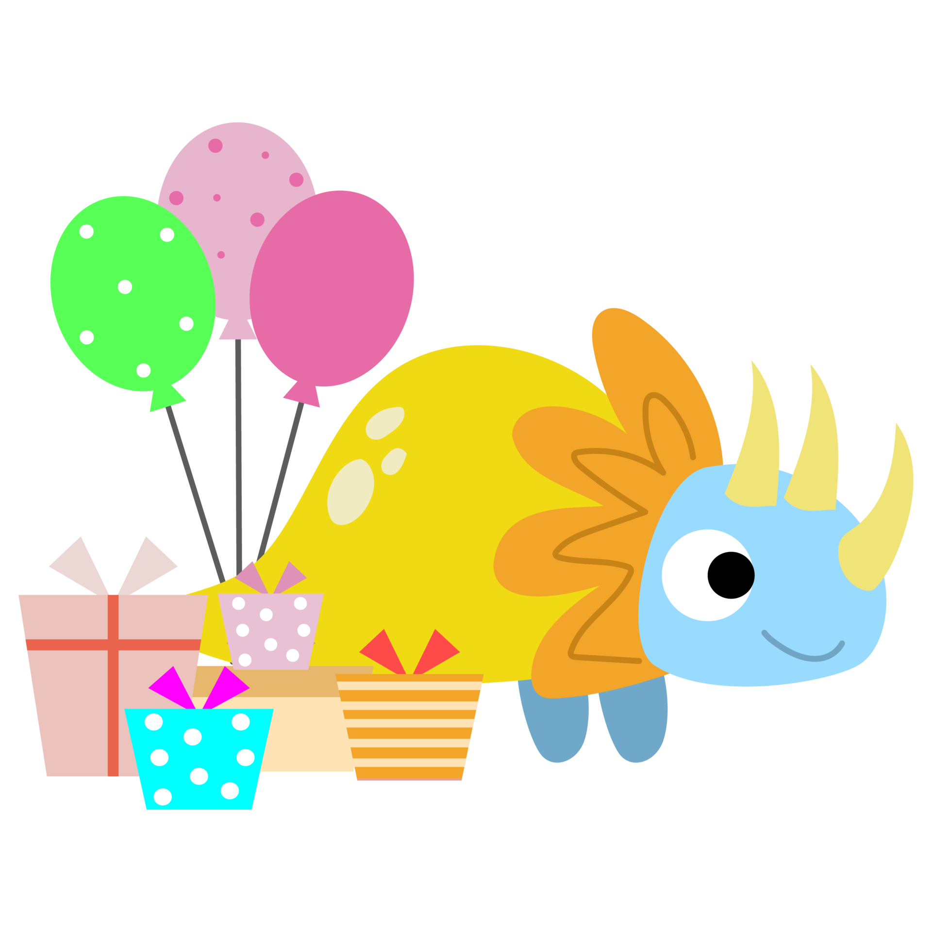 Dinosaur Birthday Clipart