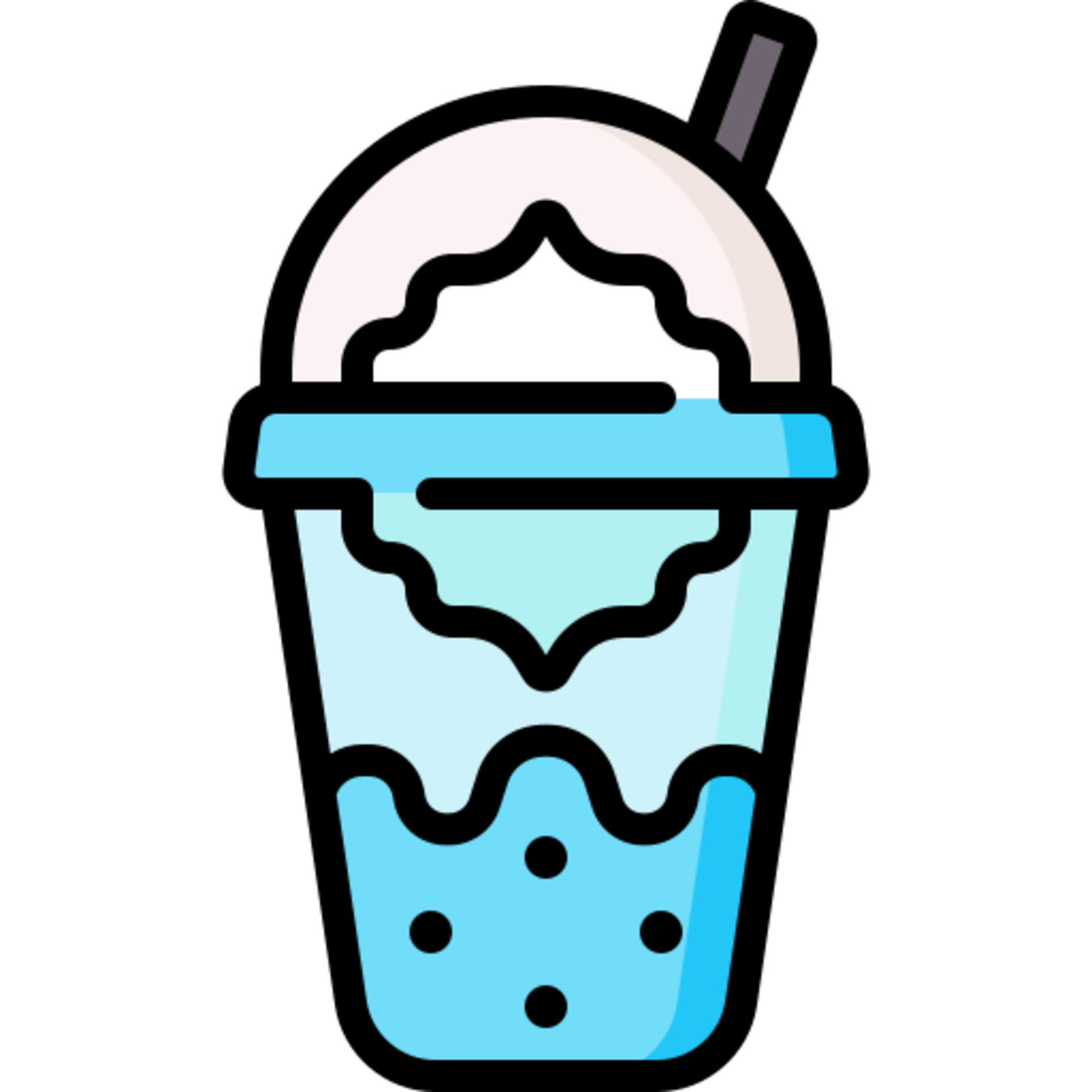 Bubble Tea Illustration Design 27436090 Png