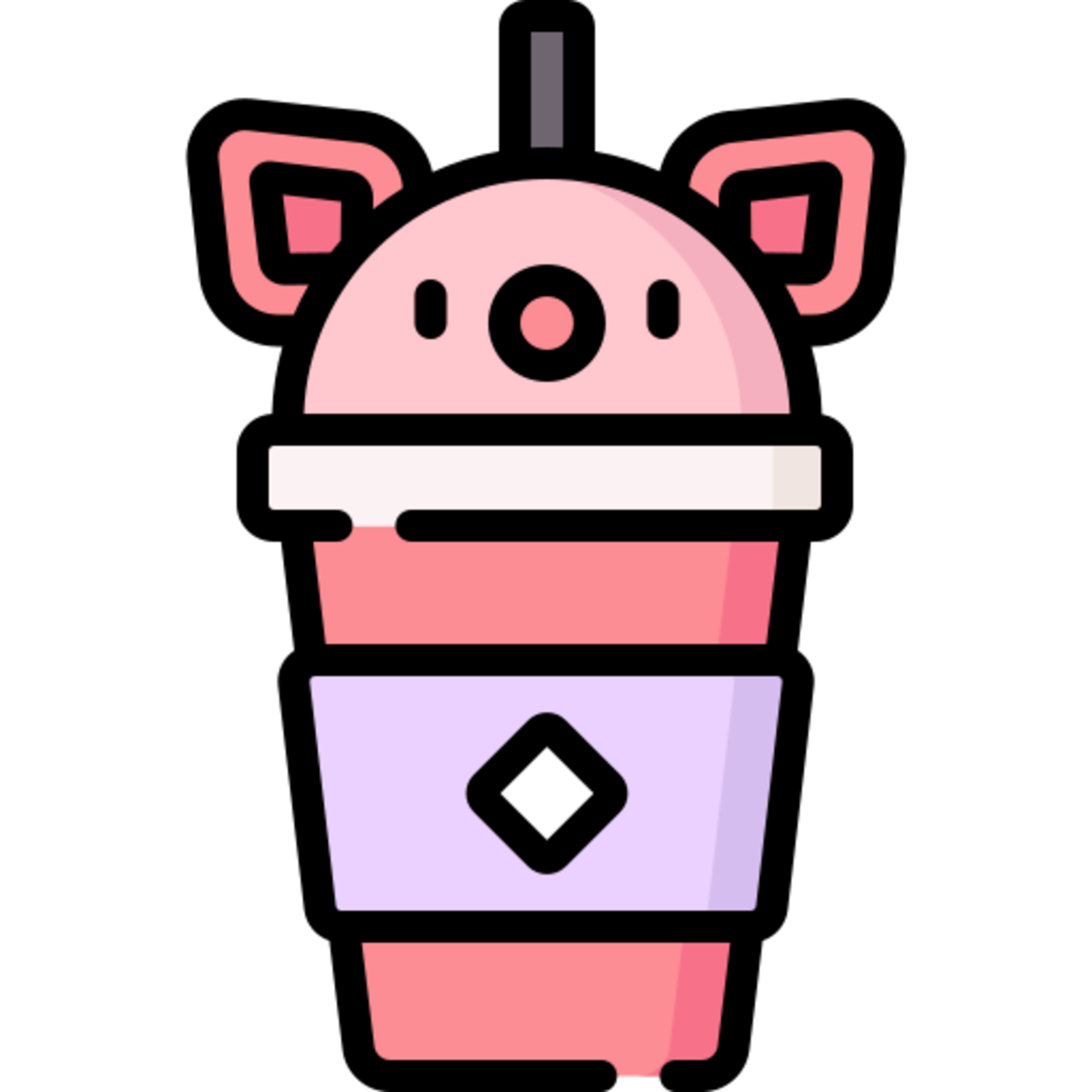 Bubble Tea Illustration Design 27436445 Png