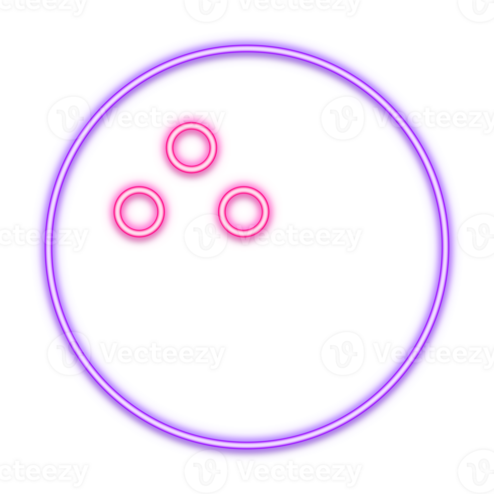 bowling color neon line icon 27436864 PNG bowling color neon line icon 27436864 PNG