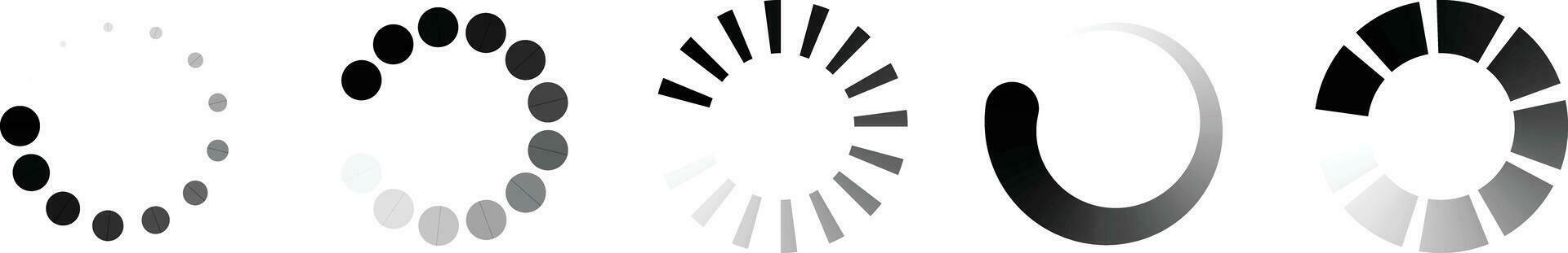 circle loading icon progress process 27438989 Vector Art at Vecteezy