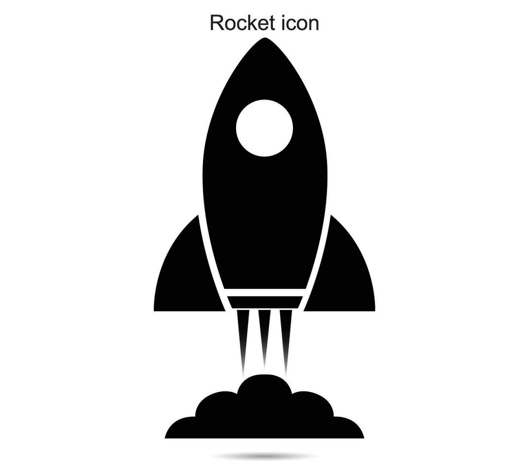 Rocket icon, vector illustration. 27440102 Vector Art at Vecteezy