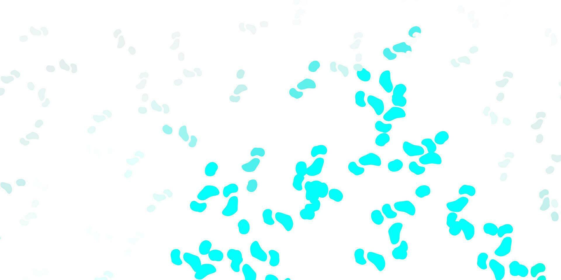 Light Blue Green Vector Pattern With Abstract Shapes 27440658 Vector