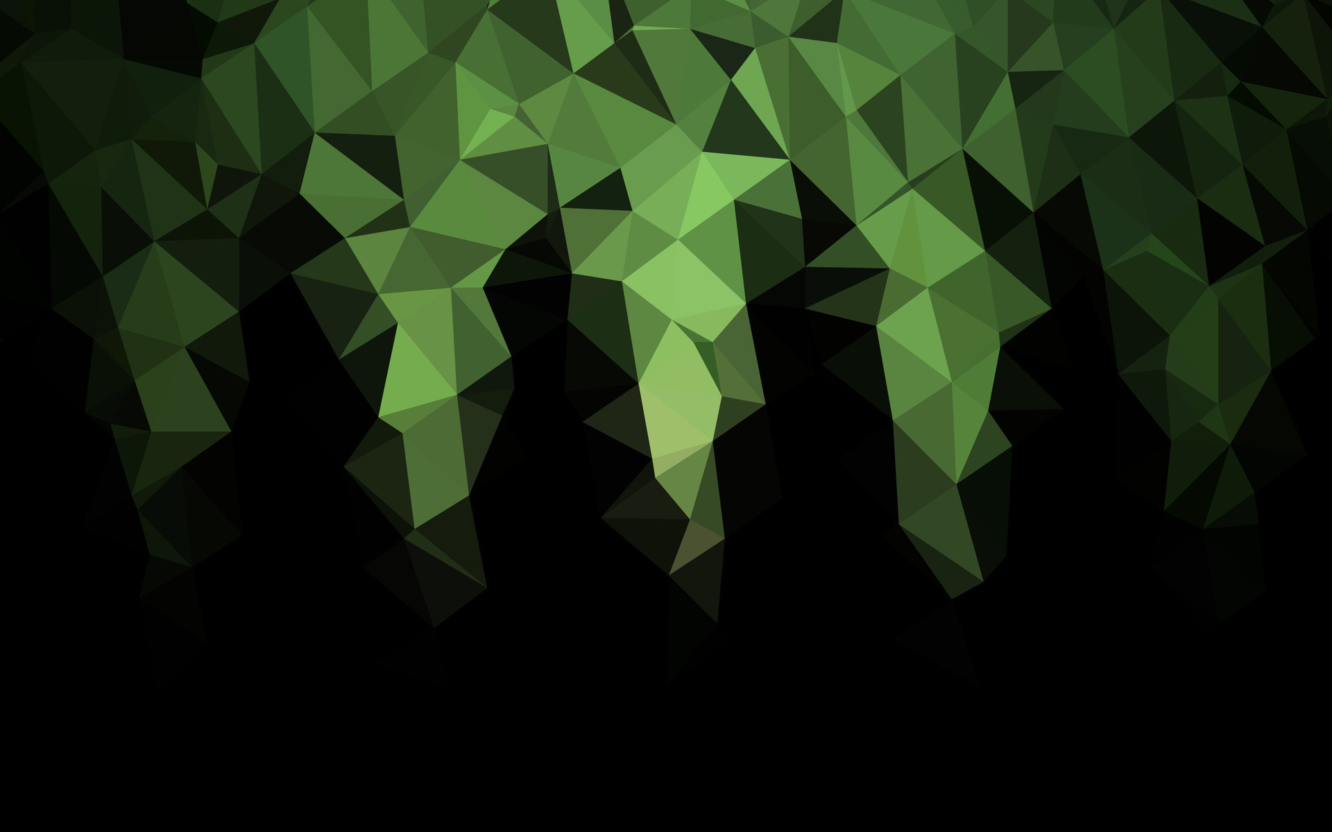 Dark Green Vector Polygon Abstract Background 27441077 Vector Art At