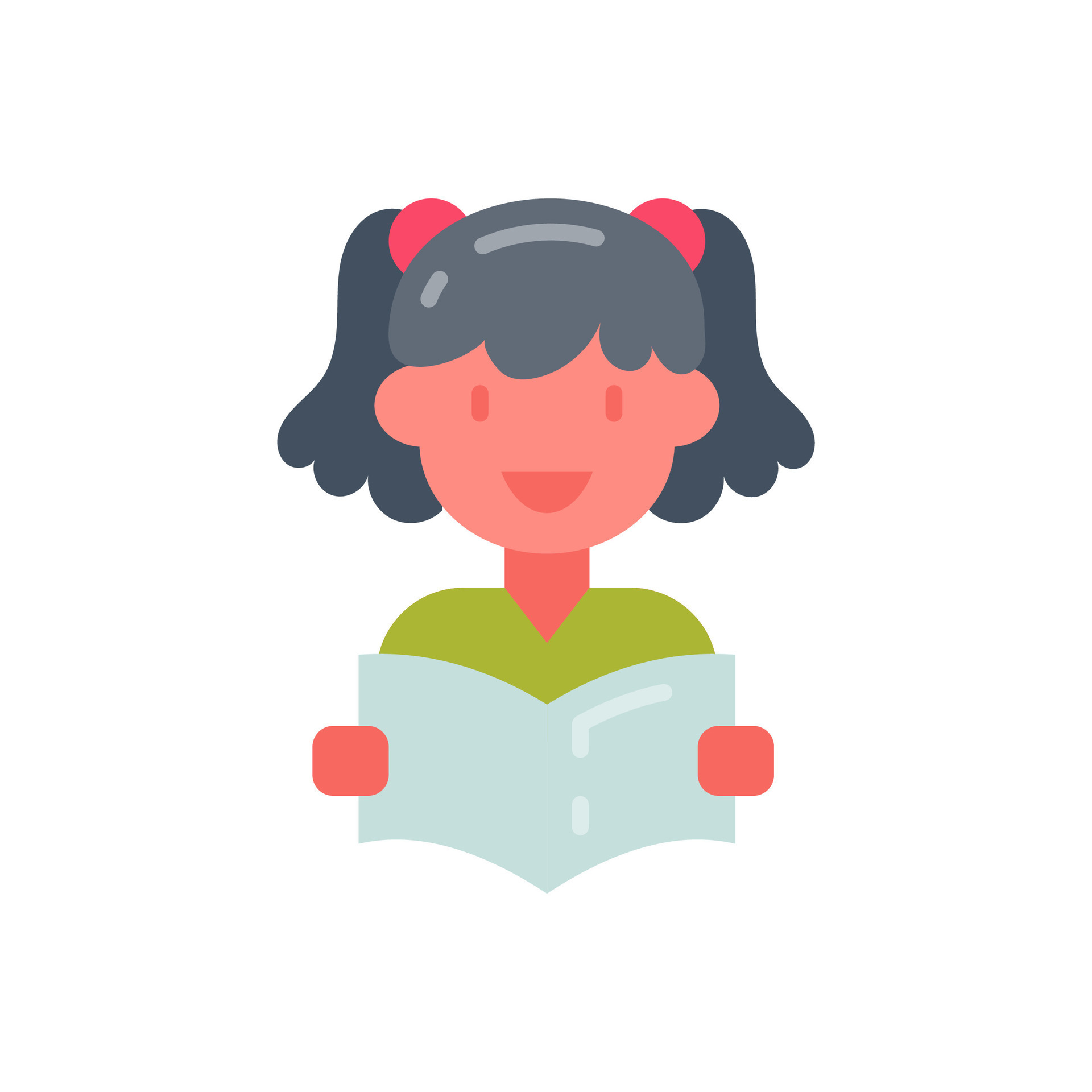 Reading icon in vector. Illustration 27453002 Vector Art at Vecteezy