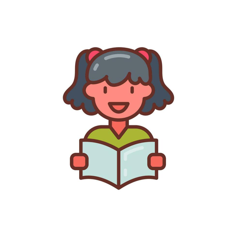 Reading icon in vector. Illustration 27453003 Vector Art at Vecteezy