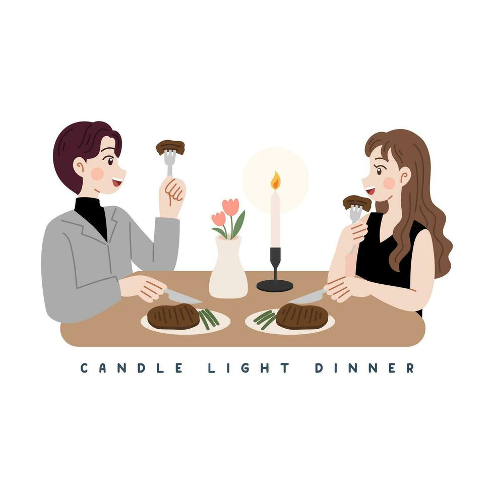 Couple Do Romantic Things Together 27468254 Vector Art At Vecteezy