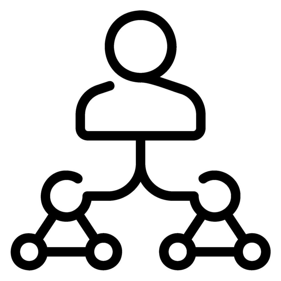 inheritance line icon 27468901 Vector Art at Vecteezy