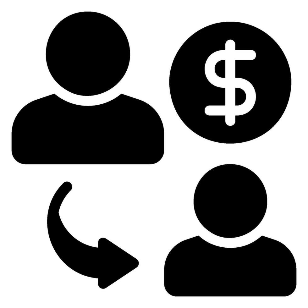 inheritance glyph icon 27469822 Vector Art at Vecteezy