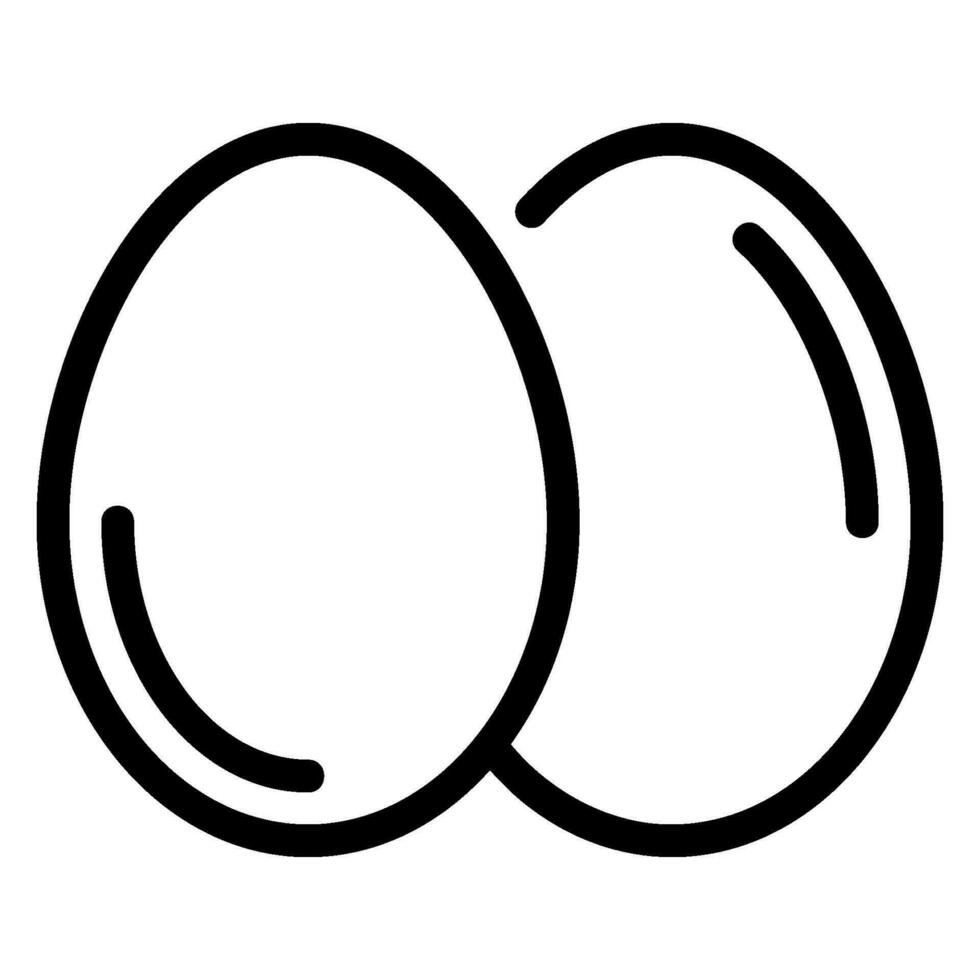 Egg Line Icon 27469847 Vector Art At Vecteezy