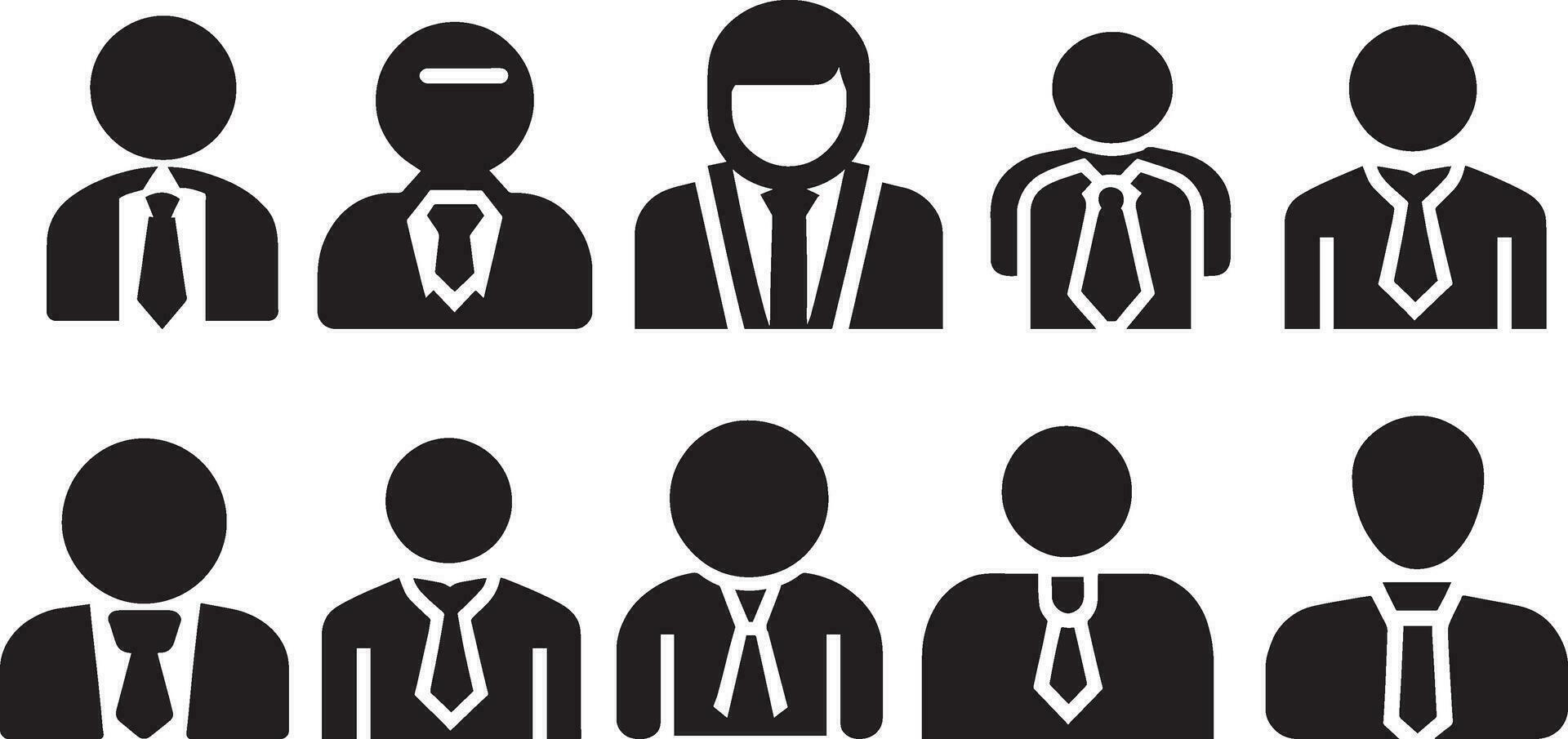 Business man vector icon pack illustration 27471942 Vector Art at Vecteezy