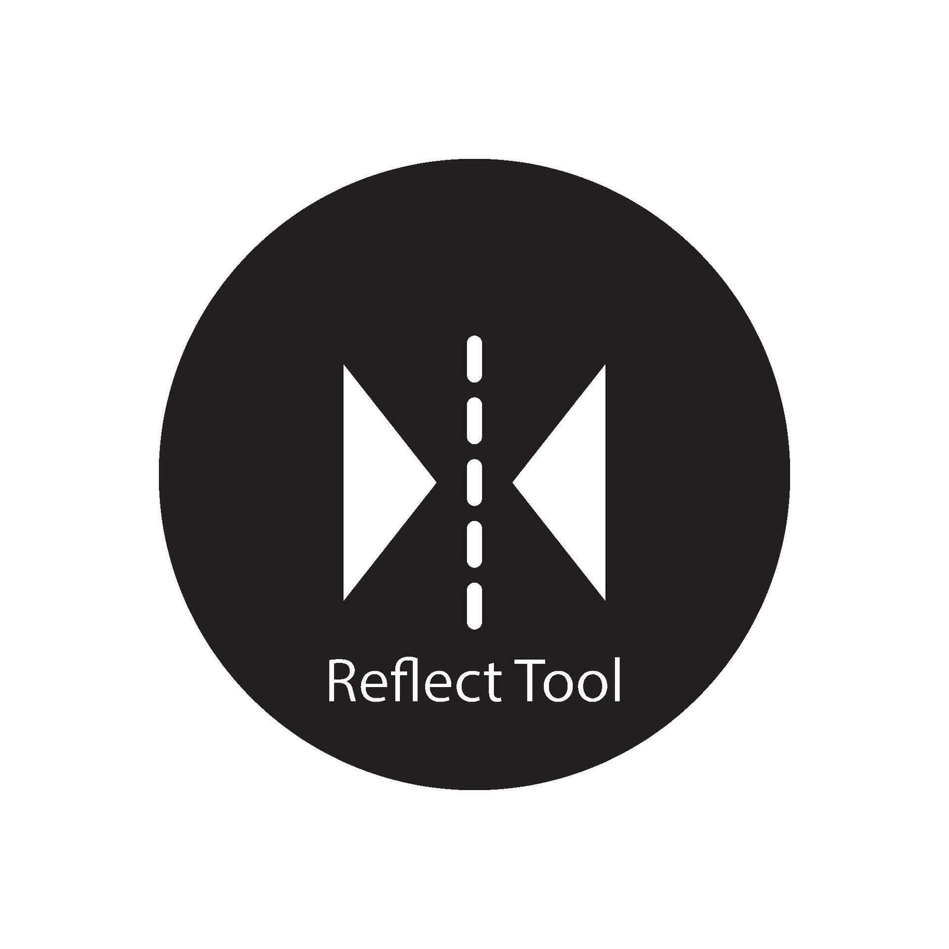 reflect tool icon vector 27475020 Vector Art at Vecteezy