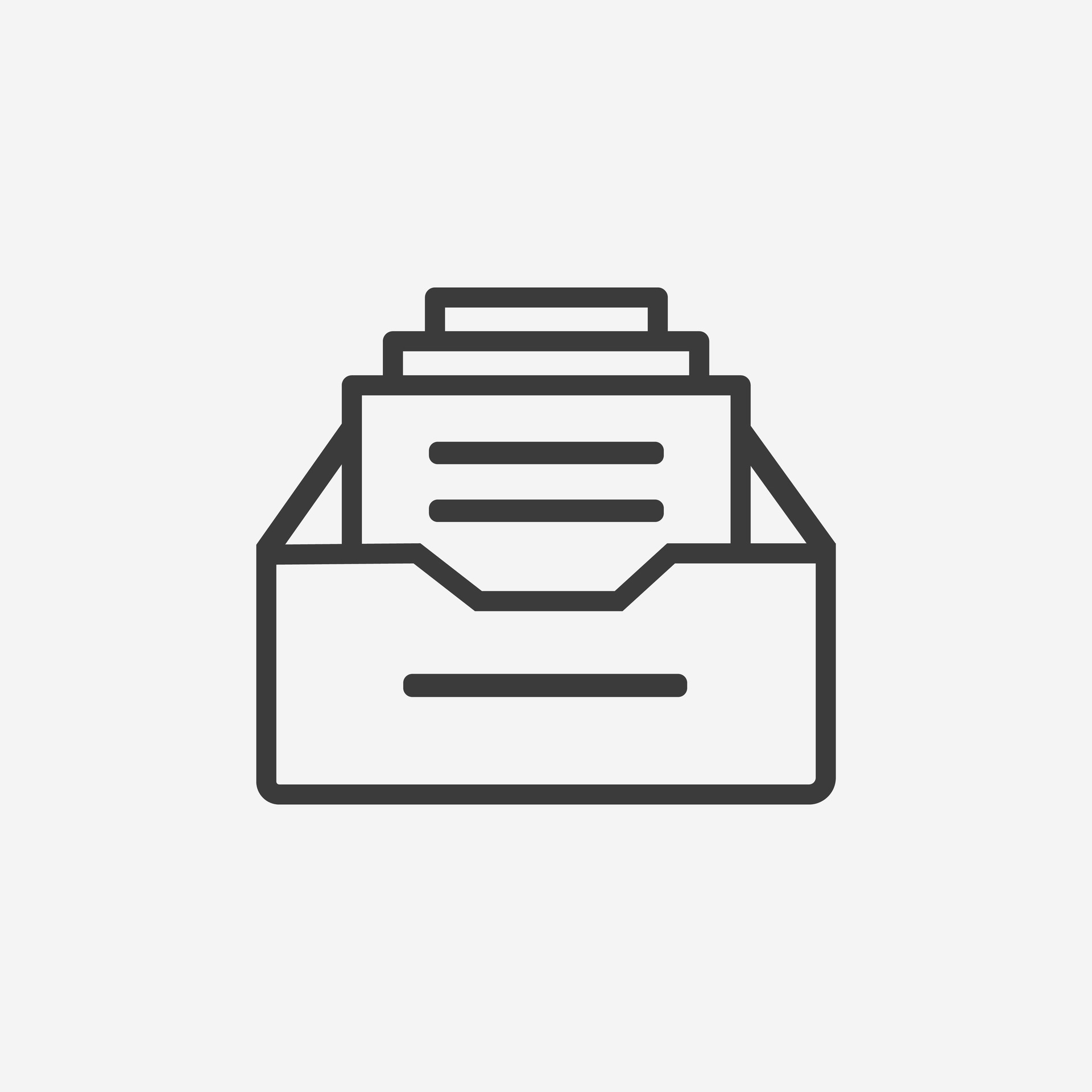 Archive folder icon vector. file, storage, document symbol sign 27476262 Vector Art at Vecteezy