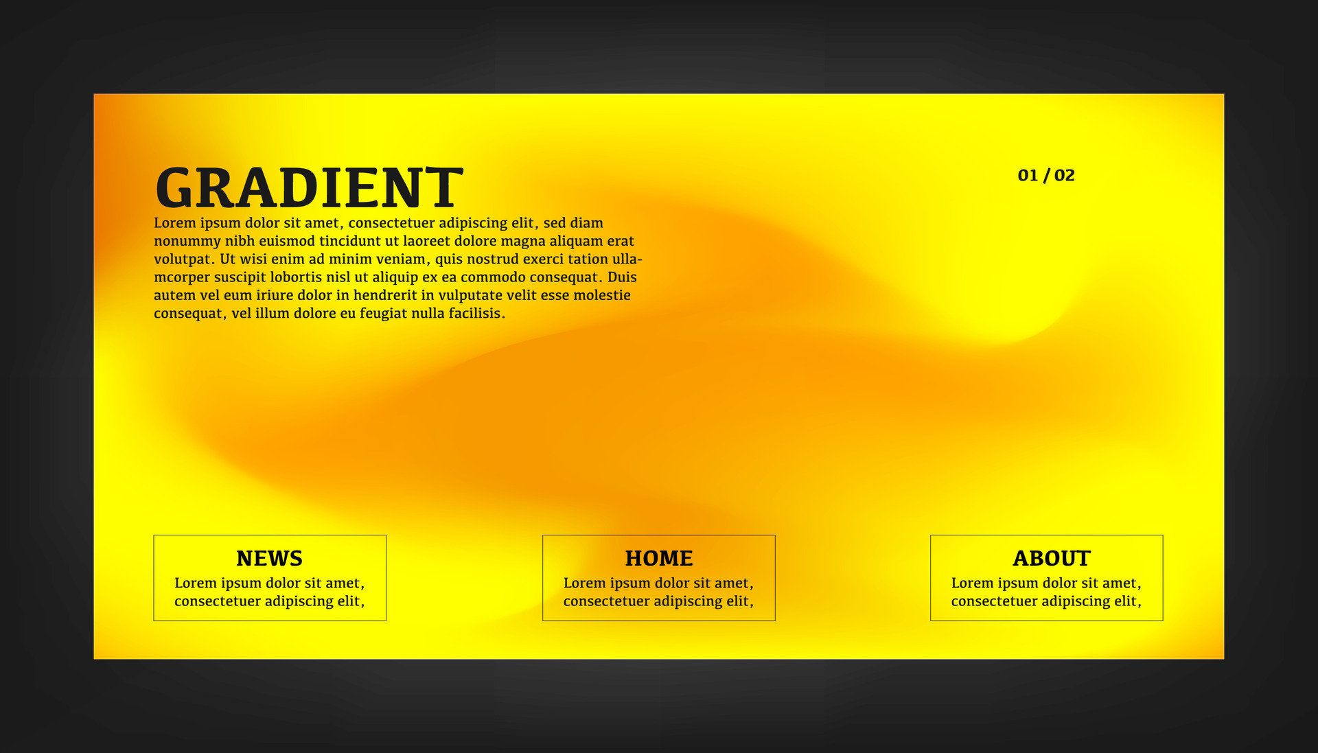 Modern Background Design with Gradient and Grain Texture. Minimalist ...