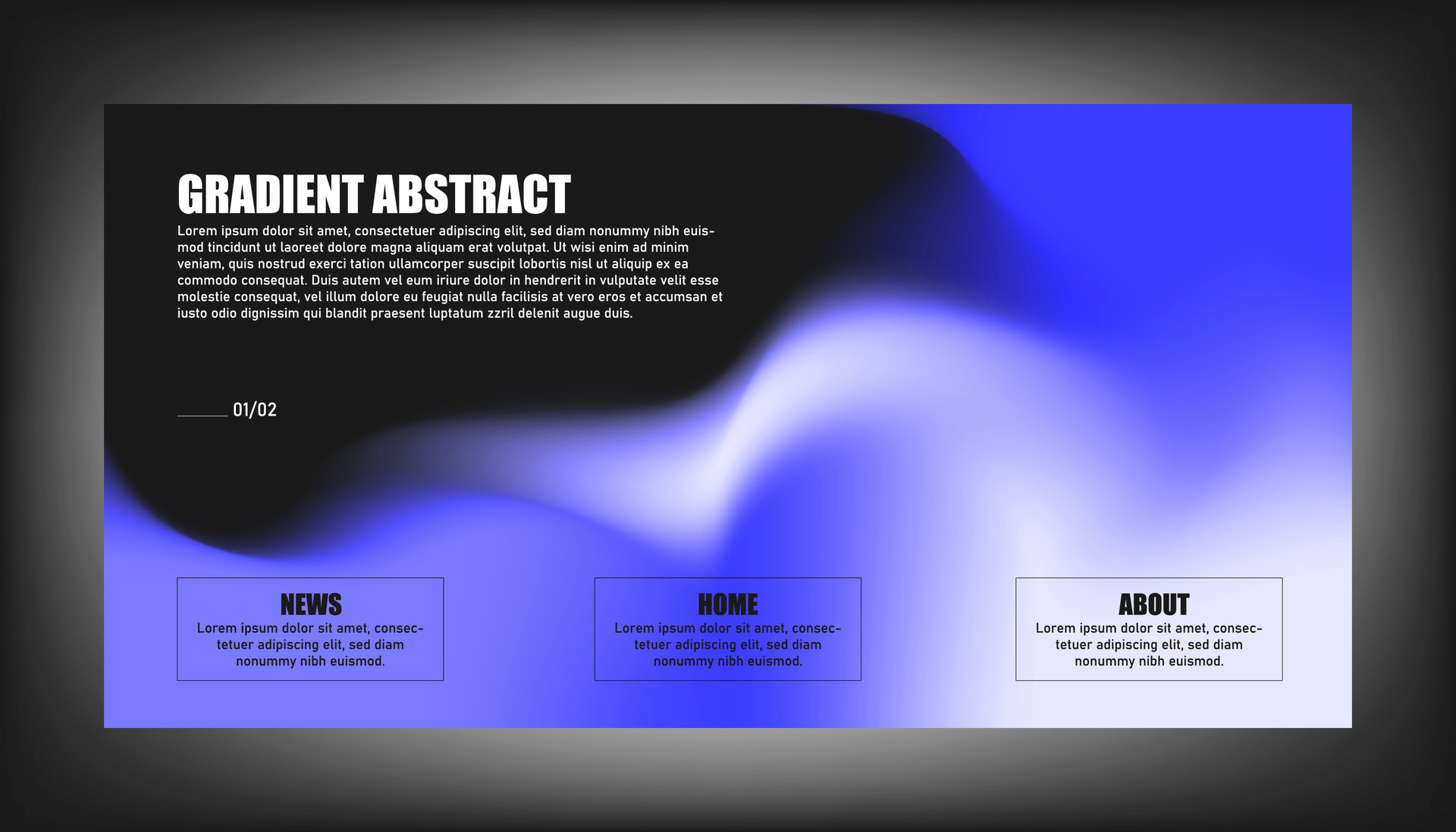 Modern Abstract Background Design with Gradient and Grain Texture ...