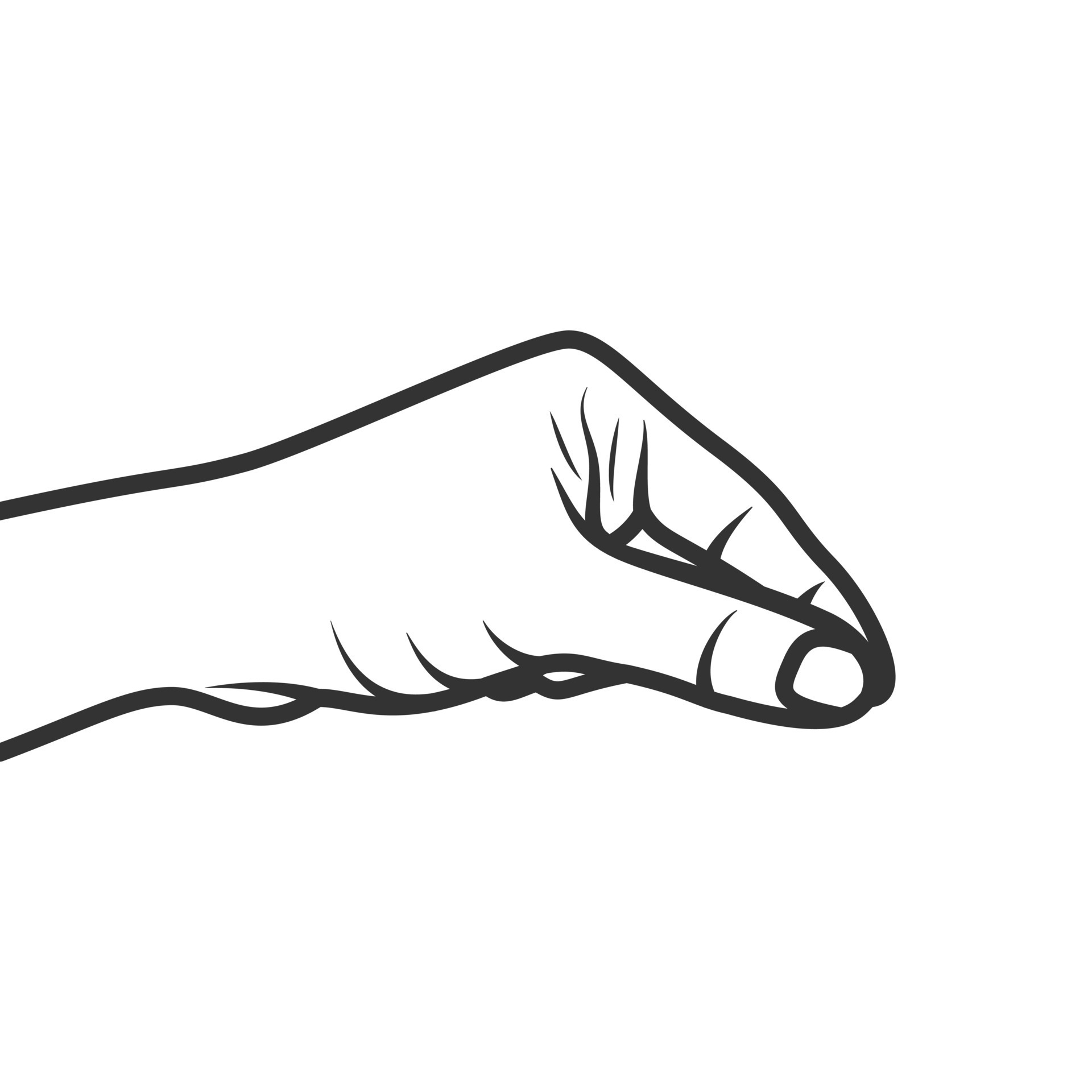 People Hands With Various Gestures Vector Illustration People Object