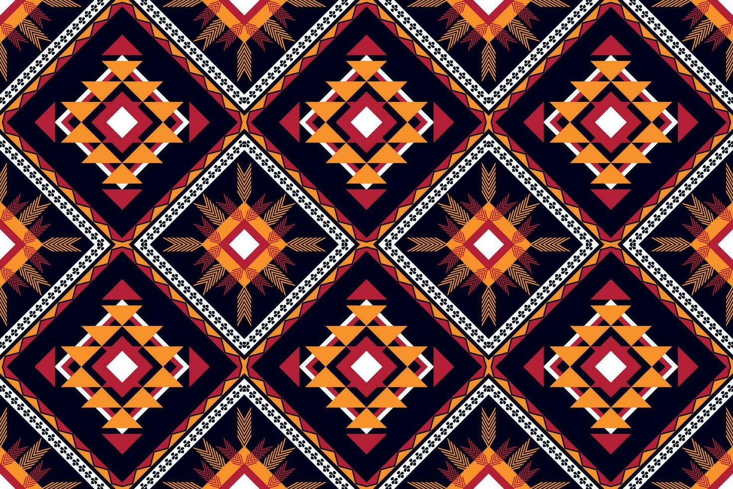 Geometric ethnic oriental seamless pattern traditional Design for ...