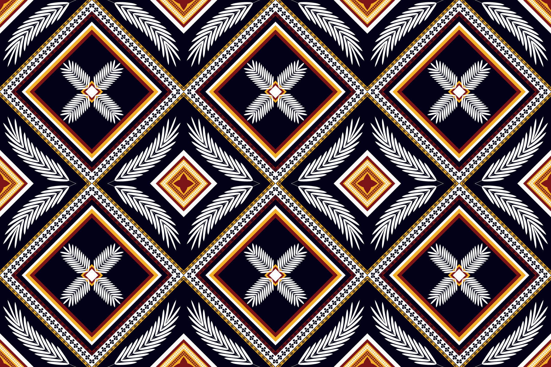 Geometric ethnic oriental seamless pattern traditional Design for ...