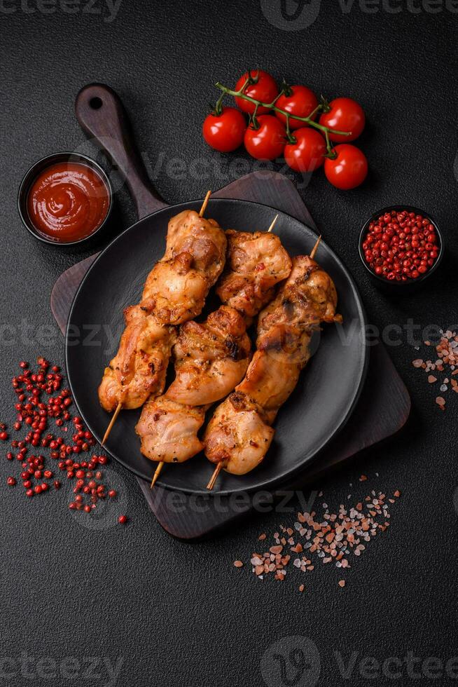 Chicken Kebab Stock Photos, Images and Backgrounds for Free Download