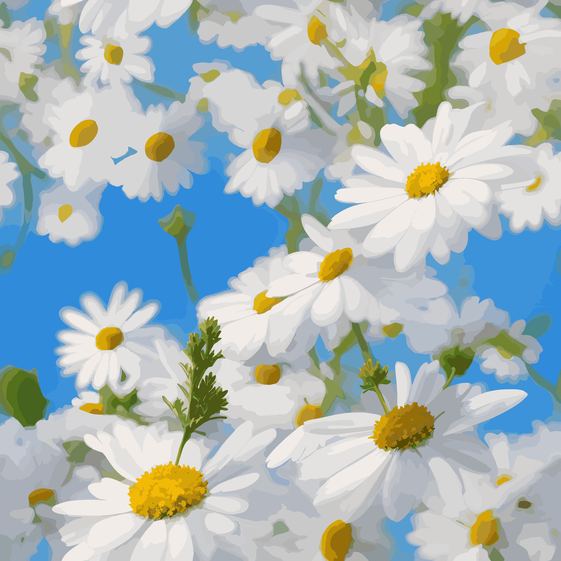 AI generate Floral seamless pattern Digital print Pattern Design ...